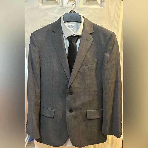Kenneth Cole New York | Suits & Blazers | Full Suit Tie Dress Up | Poshmark